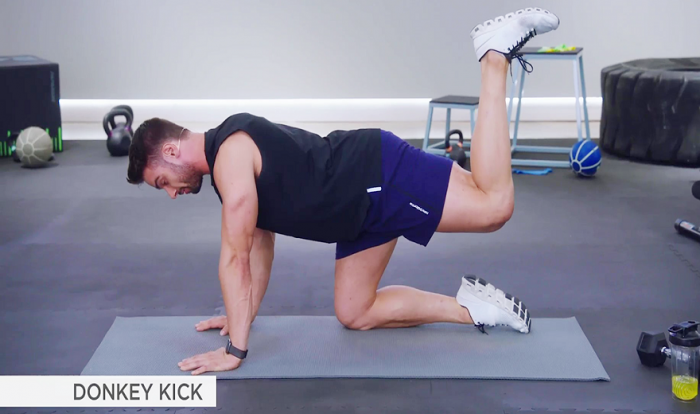 Bài tập đá lừa (Donkey kick) và những sai lầm thường gặp